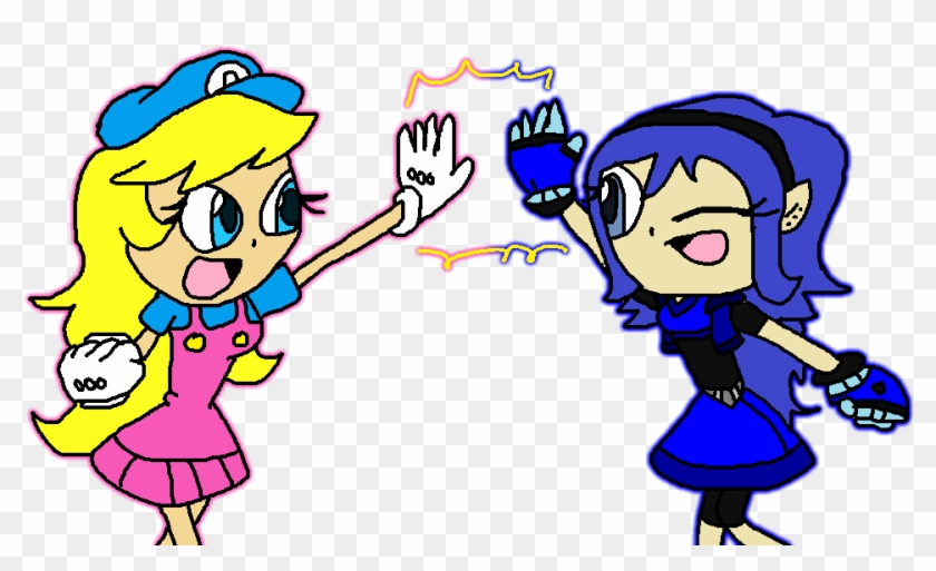 Dede And Katara Girl Power By Jack Hedgehog - Cartoon - Full Size PNG ...