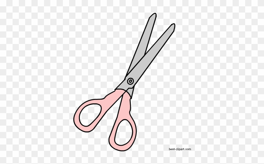 Pink Scissors Free Clip Art Image - Scissors - Full Size PNG Clipart ...