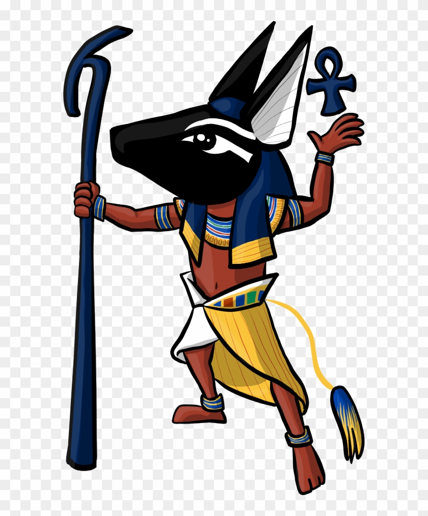 Anubis Chibi By Mortimermcmirestinks - Cartoon - Full Size PNG Clipart ...