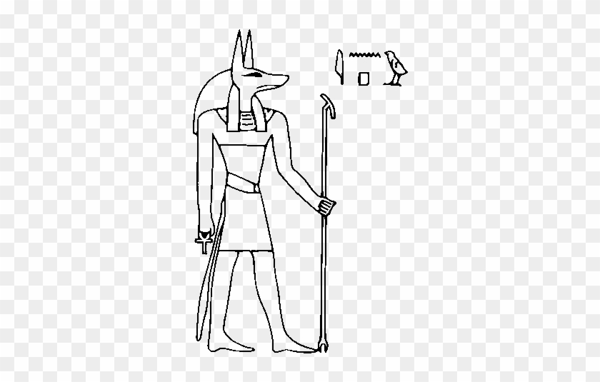 Anubis Hieroglyphs - Full Size PNG Clipart Images Download