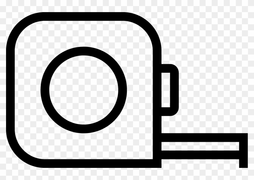Tape Measure - Tape Measure Icon - Full Size PNG Clipart Images Download