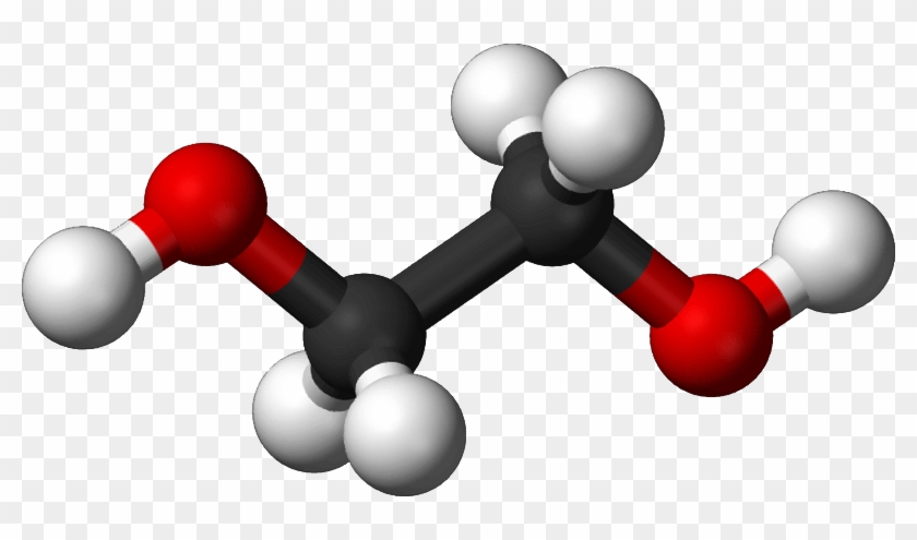 Medium Image - Ethylene Glycol 3d - Full Size PNG Clipart Images Download
