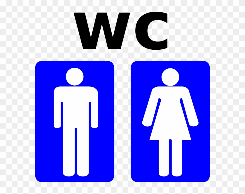 Toilet Sign - Full Size PNG Clipart Images Download