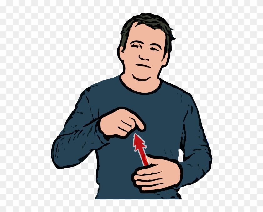 British Sign Language - Opposite In Sign Language - Full Size PNG ...