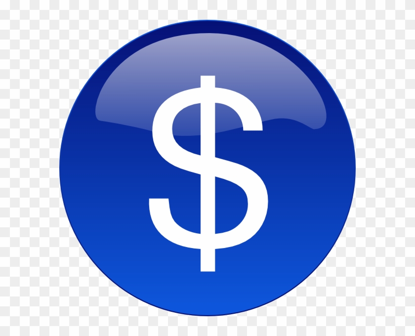Blue Dollar Sign Clipart Kid - Circle - Full Size PNG Clipart Images ...