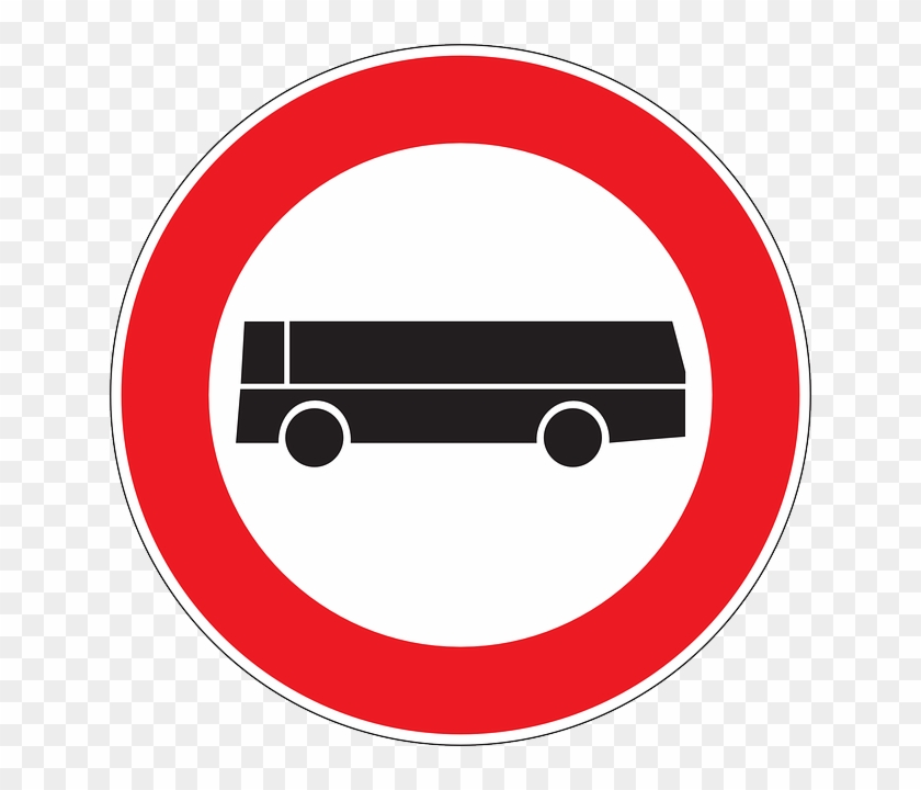 No Entry For Heavy Vehicle - Full Size PNG Clipart Images Download