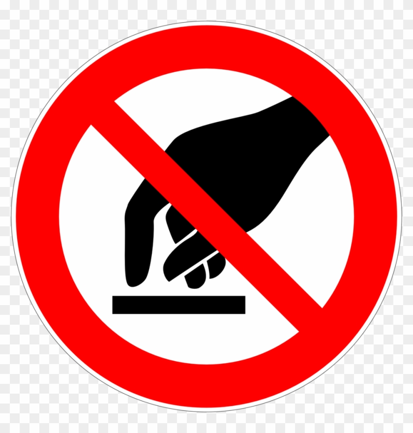 Clipart Do Not - Do Not Touch - Full Size PNG Clipart Images Download