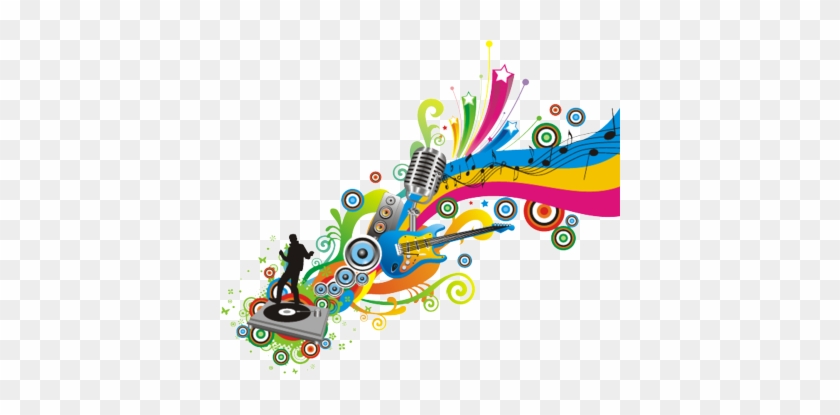 Colorful Musical Notes Symbols - Colourful Music Notes Png - Full Size ...