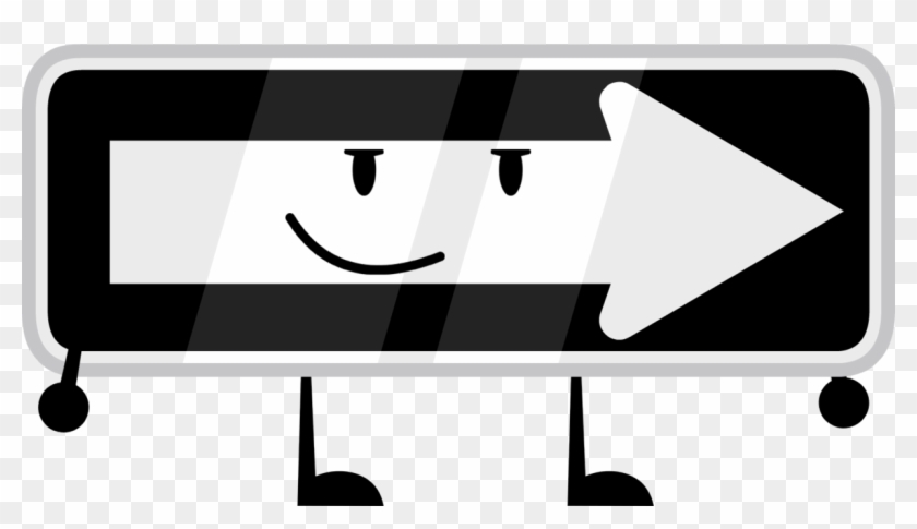 One Way Sign Bfb Edition By Jimmyturner96 - Bfb One Way Sign - Full ...