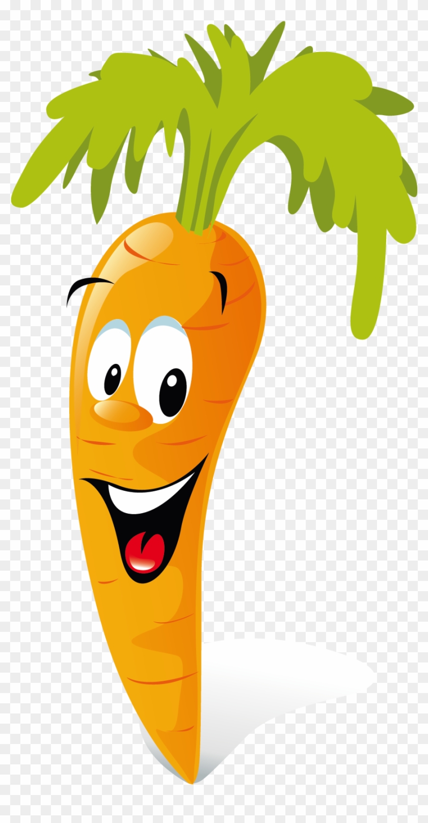 Carrot Animation Vegetable Clip Art - Fruit And Vegetables Cartoon ...