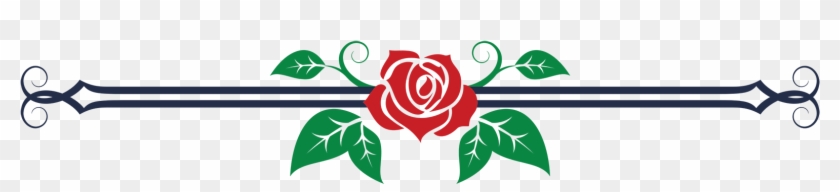 Divider3blue - Page Divider Clipart Roses - Full Size PNG Clipart ...