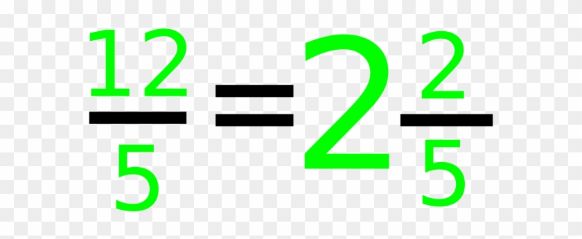 Mixed Numbers In Math - Full Size PNG Clipart Images Download