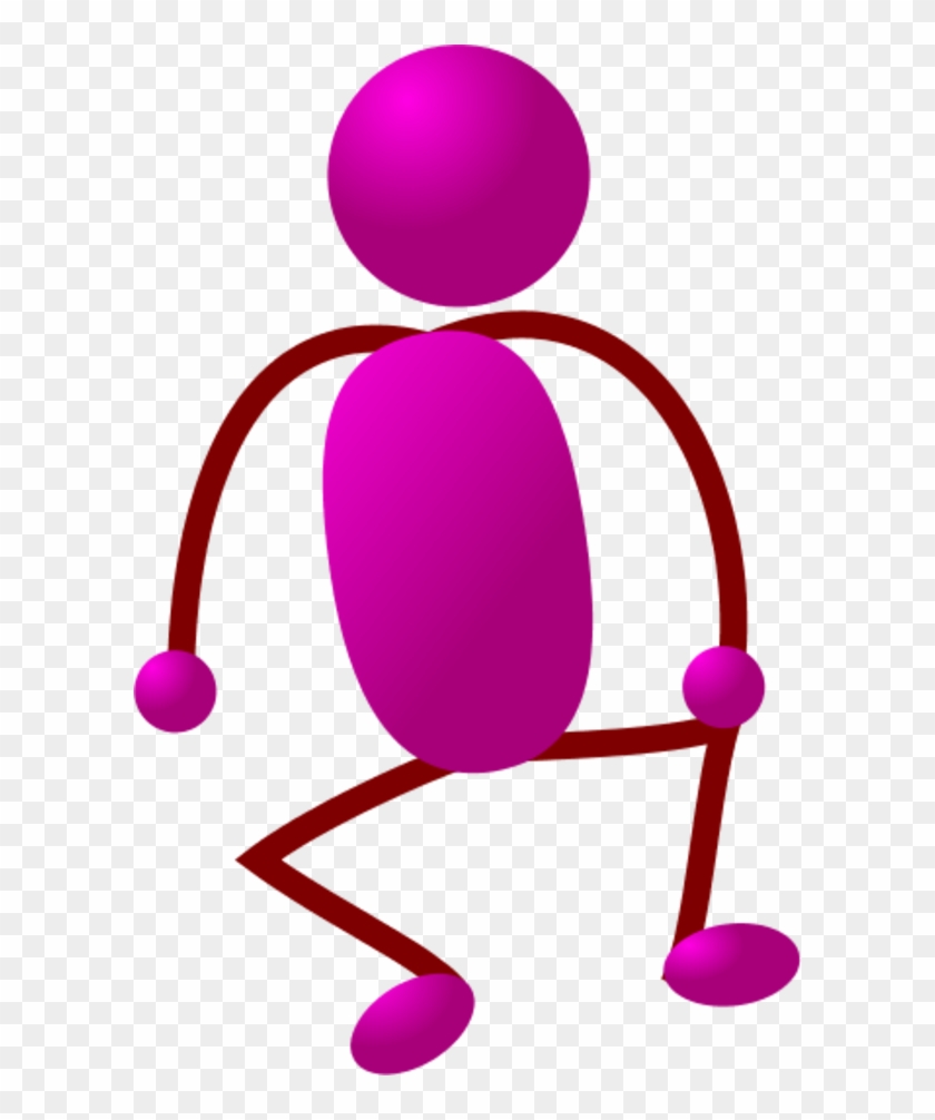 Stick Figure Sitting - Stick Figure - Full Size PNG Clipart Images Download