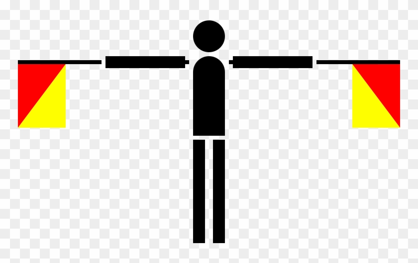 Semaphore Flags - Full Size PNG Clipart Images Download