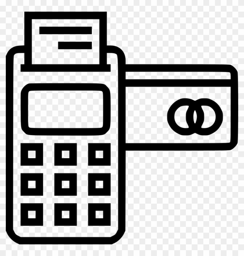 Credit Card Machine Icon Clipart Credit Card Computer - Credit Card Machine Icon - Full Size PNG ...