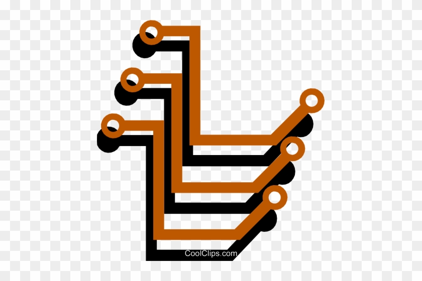 Circuit Boards Royalty Free Vector Clip Art Illustration - Circuit ...