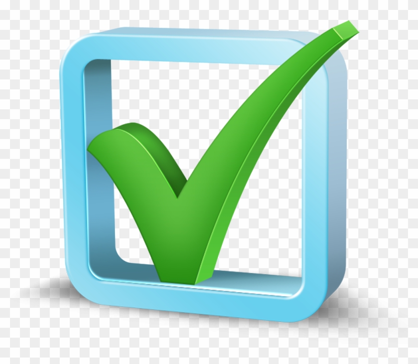 The Smile - - Check Icon 3d Png - Full Size PNG Clipart Images Download