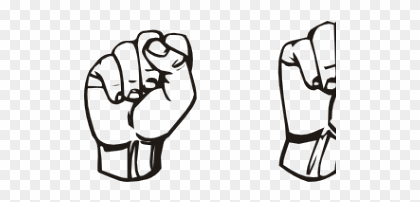 Sign Language Clipart - S In Sign Language - Full Size PNG Clipart ...