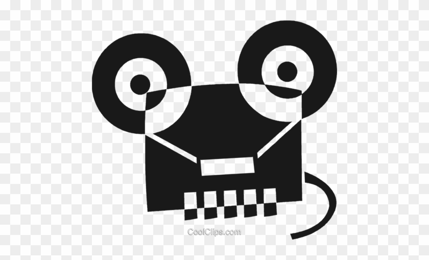 Reel To Reel Tape Machine Royalty Free Vector Clip - Illustration ...