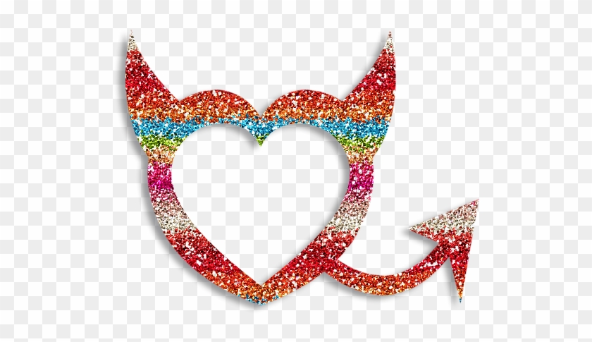 Devilheartframe4 - Heart - Free Transparent PNG Clipart Images Download