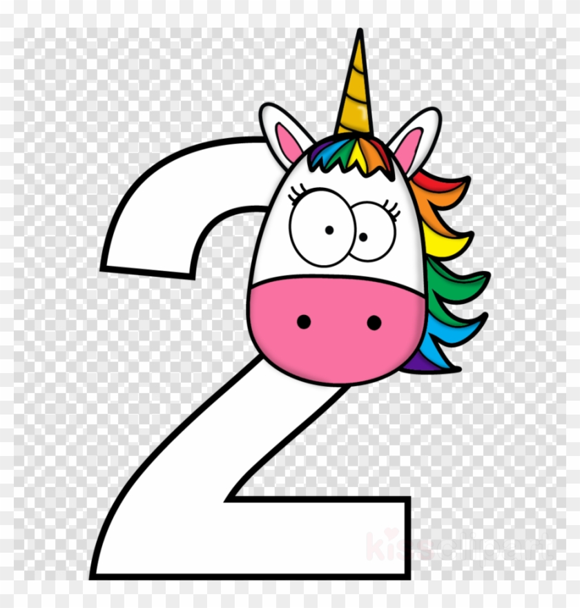 Numeros Unicornio Clipart Unicorn Number Clip Art - Headphones Icon ...