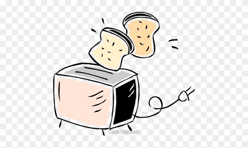 Toaster Royalty Free Vector Clip Art Illustration - Toaster Royalty ...