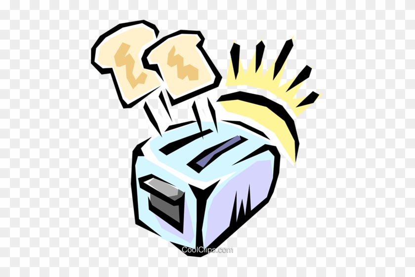 Toaster Royalty Free Vector Clip Art Illustration - Toaster Royalty ...