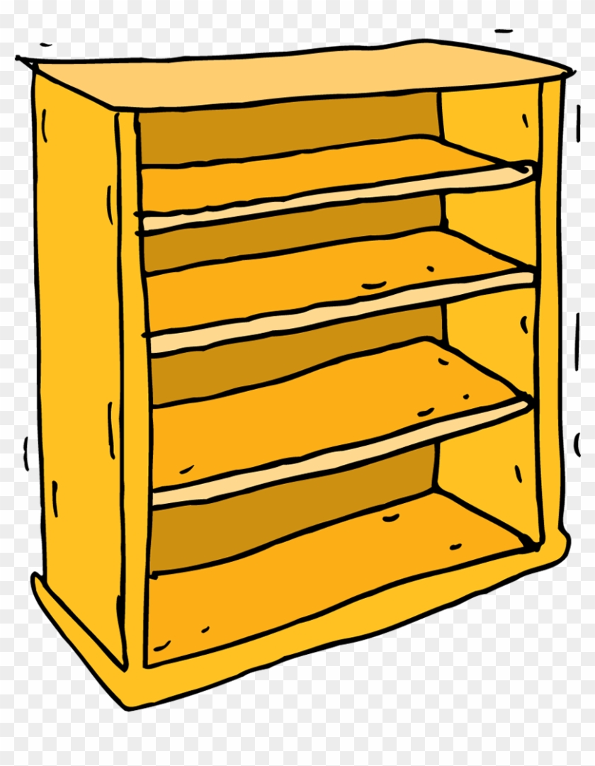 Bookcase - Wood - Full Size PNG Clipart Images Download