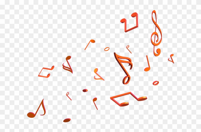 Musical Notes Clipart Colorful Music - Notes 3d Png - Full Size PNG ...