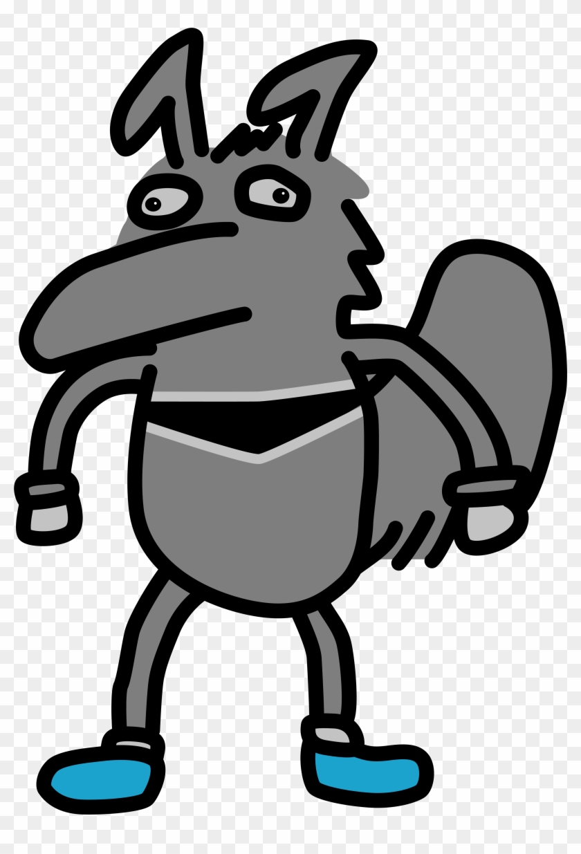 Uci - Peter The Anteater Sticker - Full Size PNG Clipart Images Download