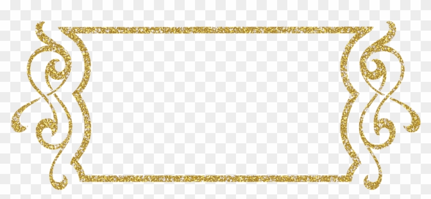 Picture Free Download Glitter Frame Clipart - Gold Sparkle Frame Png ...