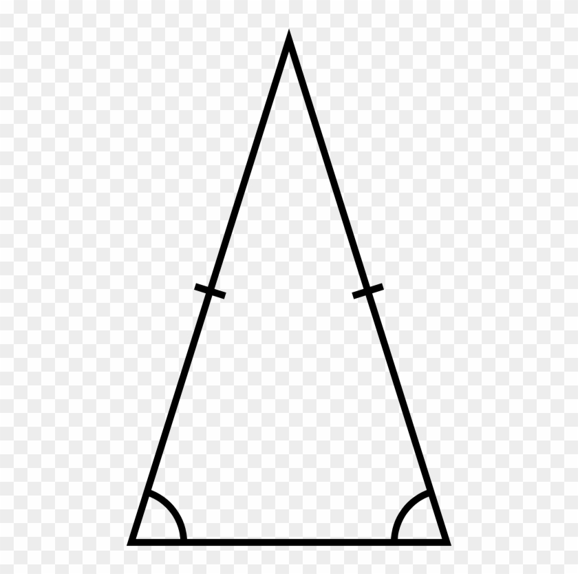 Polygons, Triangles - Isosceles Triangle - Full Size PNG Clipart Images ...