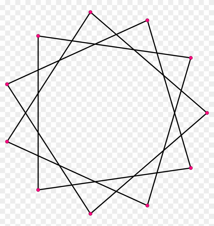 Regular Star Polygon 11-3 - Star Polygon - Full Size PNG Clipart Images ...