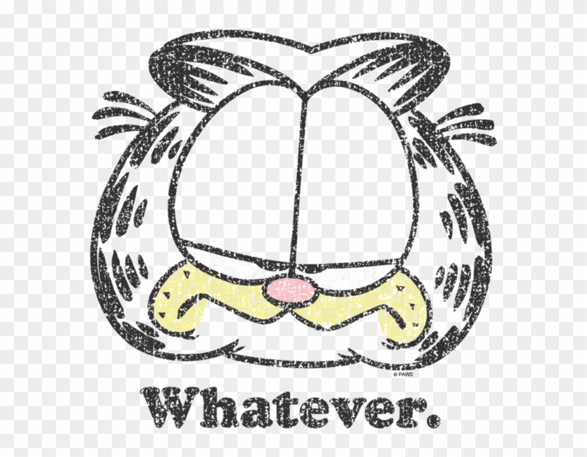 Mad Garfield The Cat - Full Size PNG Clipart Images Download