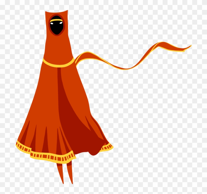 Red Robe By Xanda Transparent Background - Journey The Game Png - Full ...