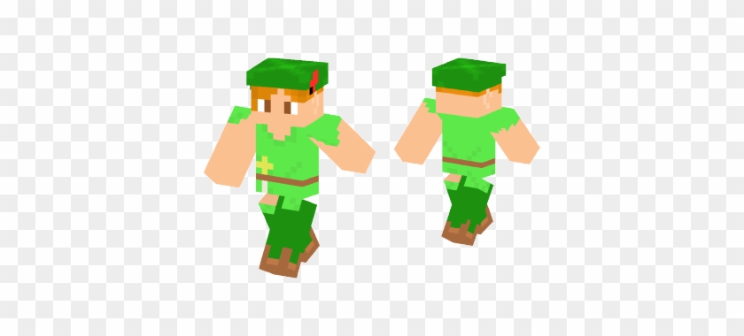 Peter Pan Minecraft Skins - Full Size PNG Clipart Images Download
