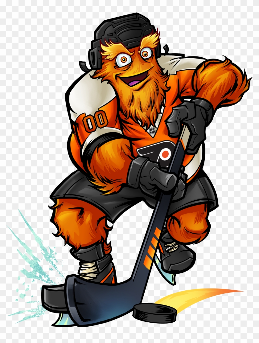 Gritty Brian Allen - Gritty Mascot Concept Art - Full Size PNG Clipart ...