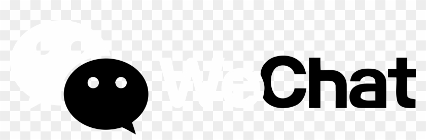 Wechat Png - Wechat Black Logo - Full Size PNG Clipart Images Download