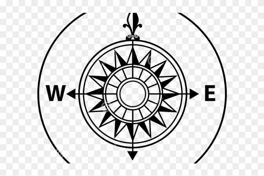 Direction Clipart Compus - Compass - Full Size PNG Clipart Images Download
