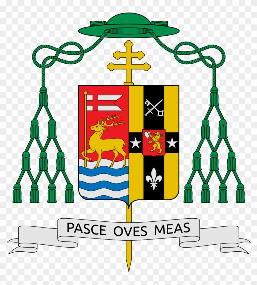 Coat Of Arms Of Bishop Mel Rey Uy - Full Size PNG Clipart Images Download