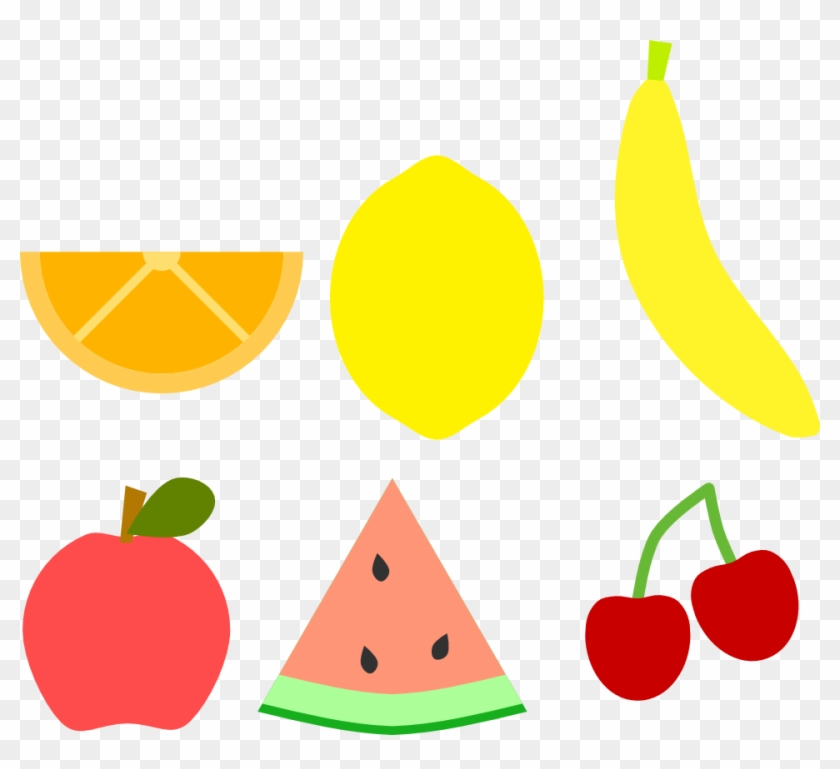 Simple Fruits - Fruit 2d Png - Full Size PNG Clipart Images Download