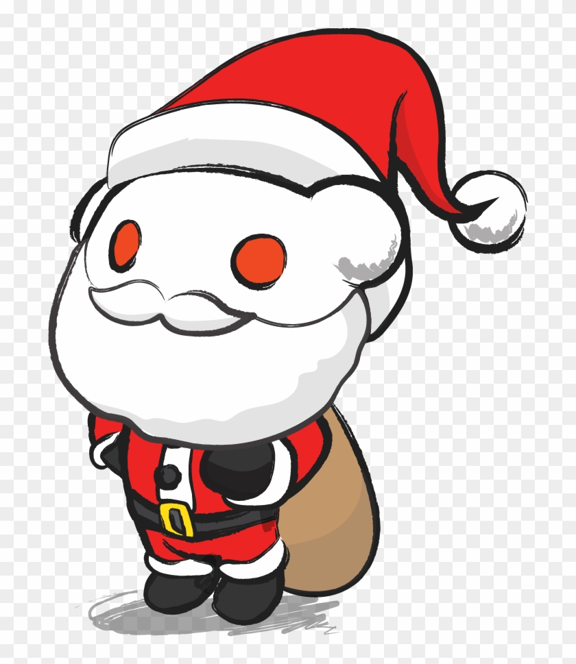 Reddit Secret Santa Logo - Full Size PNG Clipart Images Download