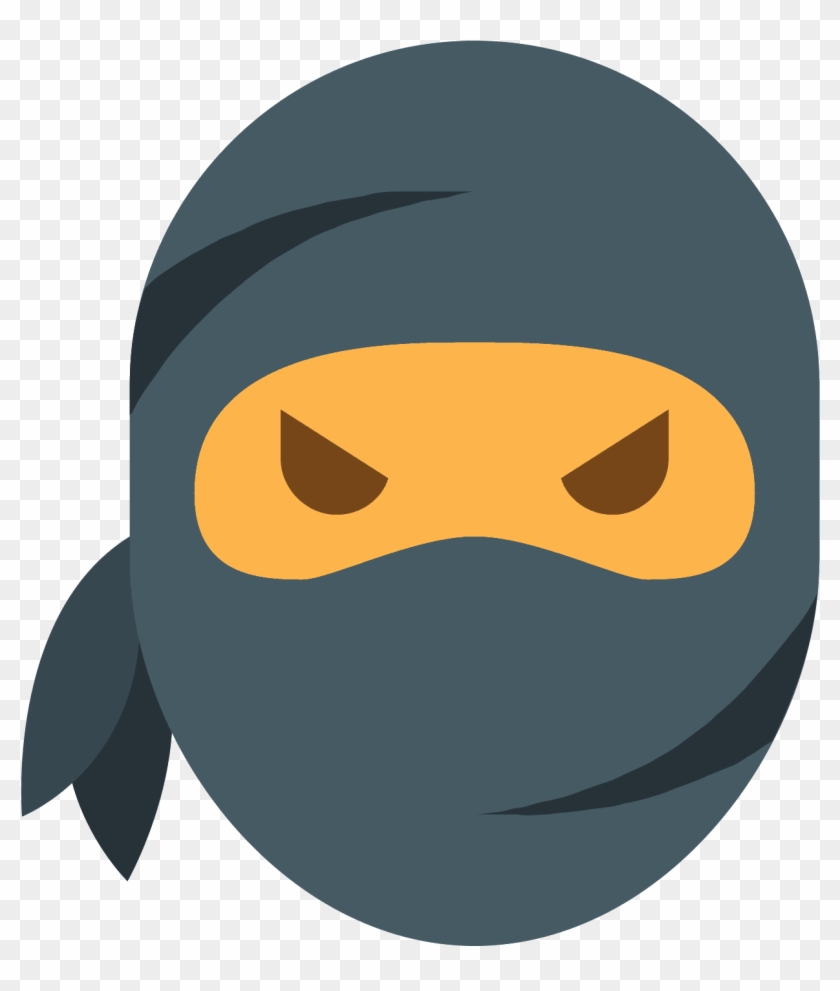 1600 X 1600 1 - Ninja Head - Full Size PNG Clipart Images Download