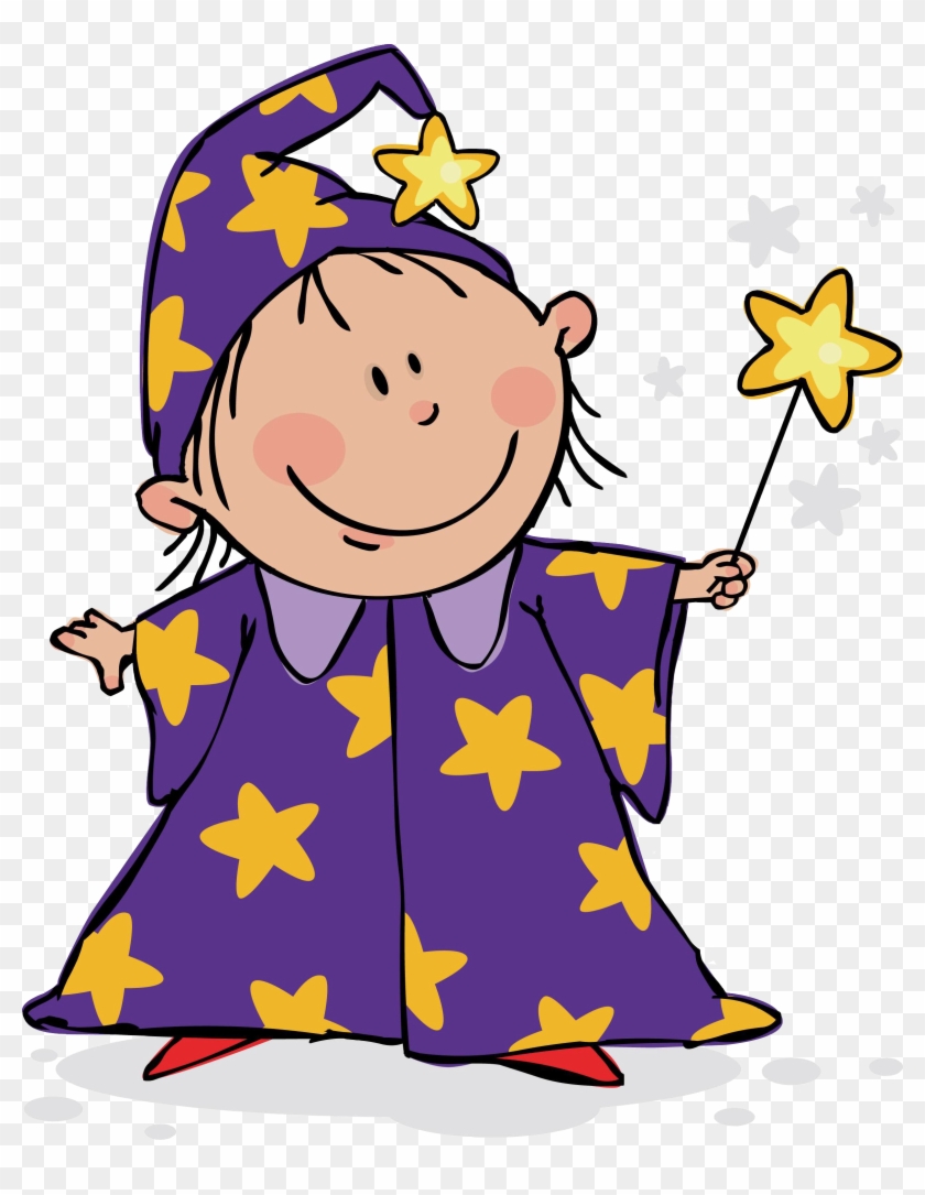 Magic Kid - Full Size PNG Clipart Images Download