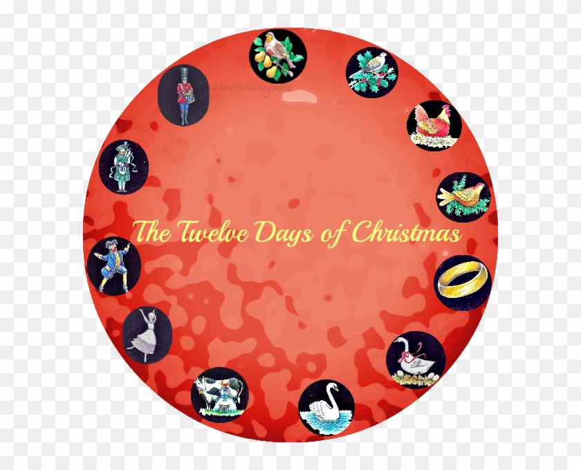 On The First Day Of Christmas - Circle - Free Transparent PNG Clipart ...