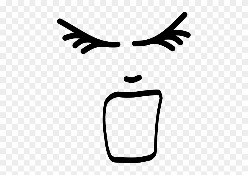 Svg Png - Clip Art Scream Face - Full Size PNG Clipart Images Download