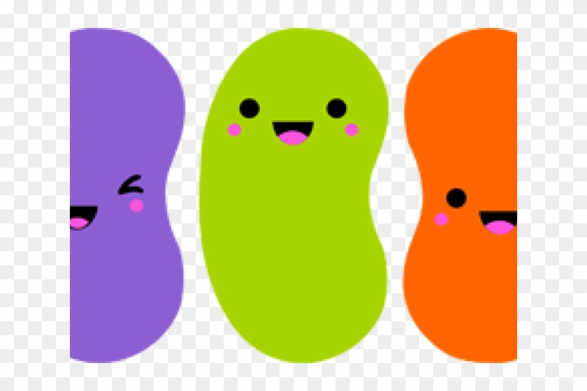 Jelly Beans Clipart Kawaii - Illustration - Full Size PNG Clipart ...