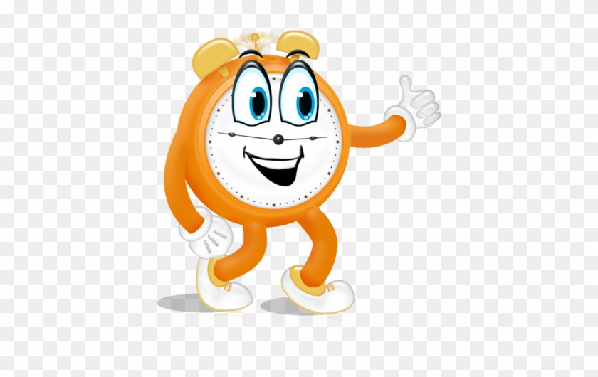The Tiny Timer Mascot - Cartoon - Full Size PNG Clipart Images Download