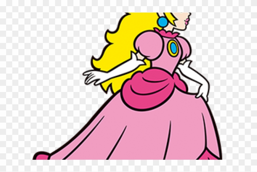 Princess Peach Clipart Peach Running - Princess Peach Shoes - Full Size PNG Clipart Images Download