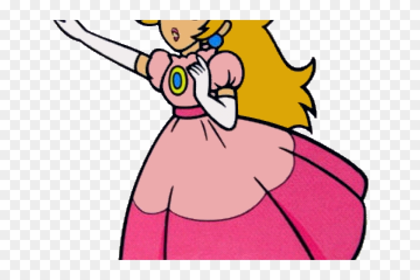 Princess Peach Clipart Snes - Princess Peach Anime 1986 - Full Size PNG ...